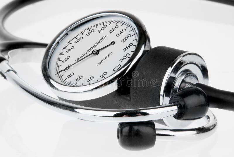 Esfigmómetro foto de archivo. Imagen de blanco, herramienta - 7544622