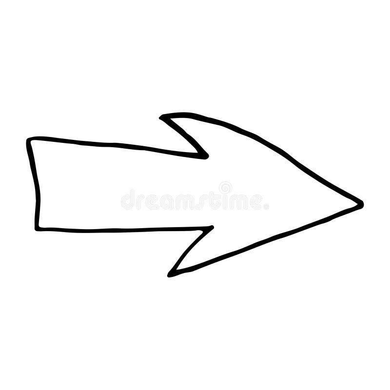 Estilo De Rabisco De Seta Vetorial Isolado Em Branco Ilustração do ...