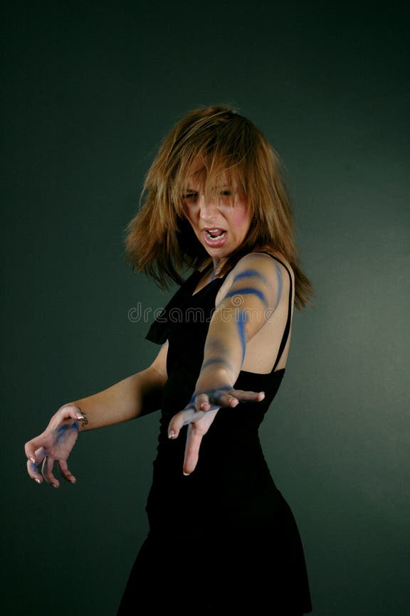 Estilo de Rambo foto de archivo. Imagen de lucha, azul - 666040