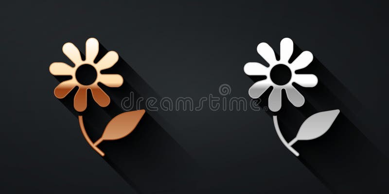 Estilo De Sombra Larga. Vector Stock de ilustración - Ilustración de ...