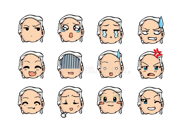 Estilo fresco do emoticon imagem editorial. Ilustração de sorte - 84484530