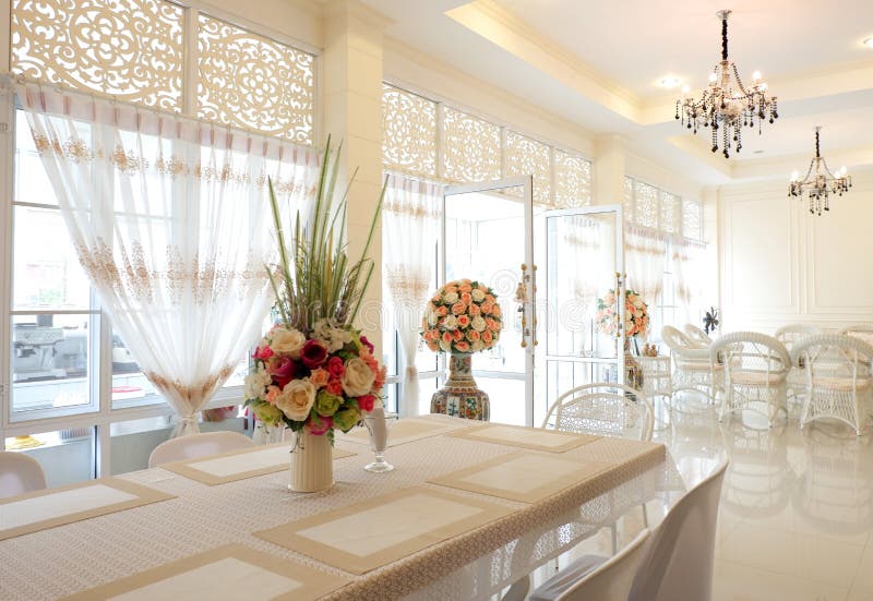 Estilo Interior Colonial Blanco Imagen de archivo - Imagen de textura ...