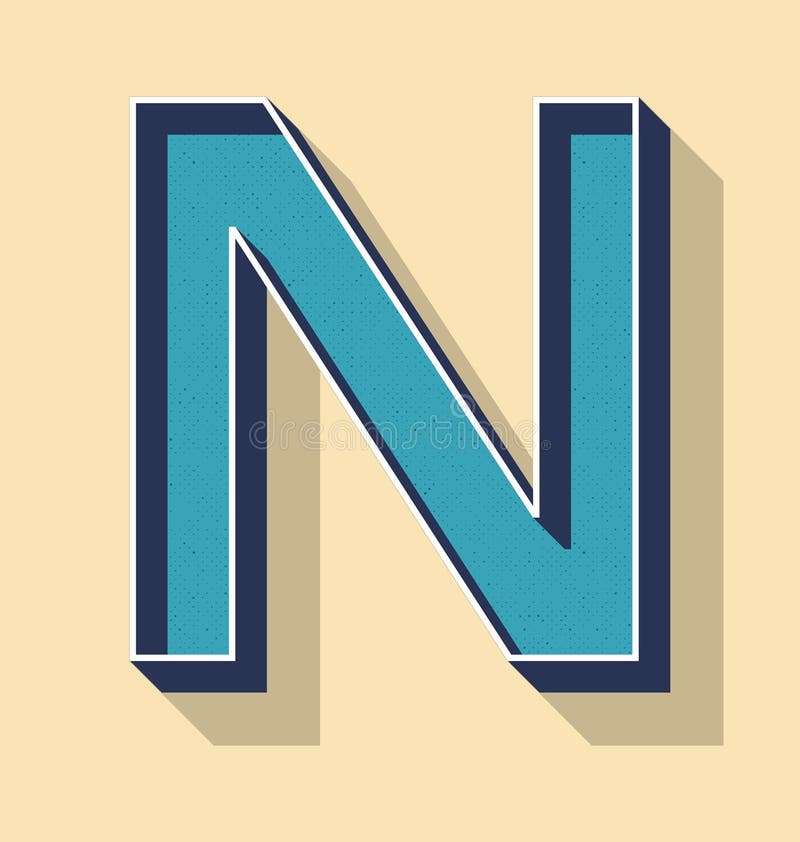 Estilo Retro Do Texto Do Vetor Da Letra S, Conceito Das Fontes ...