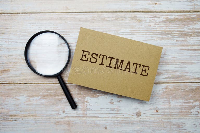 290 Estimate Banner Stock Photos - Free & Royalty-Free Stock Photos ...