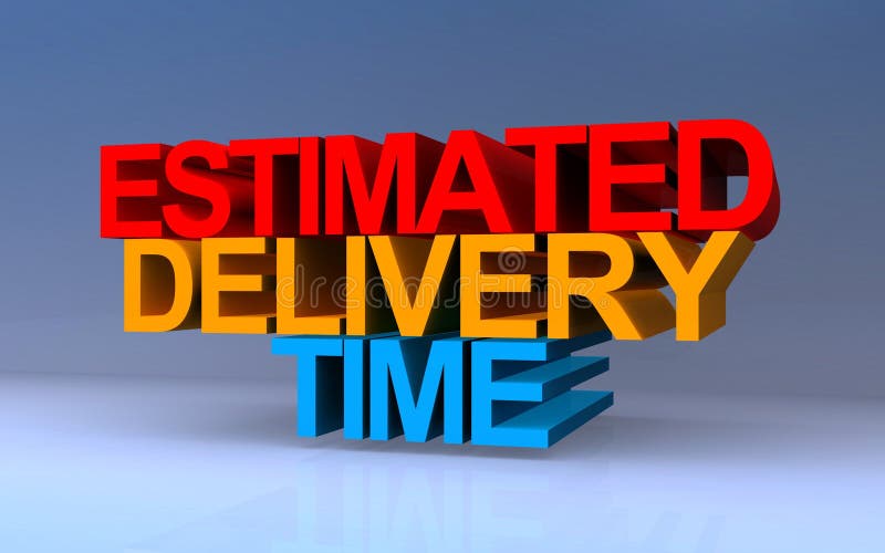 Estimated Delivery Window Package Stock Illustrations – 1 Estimated ...