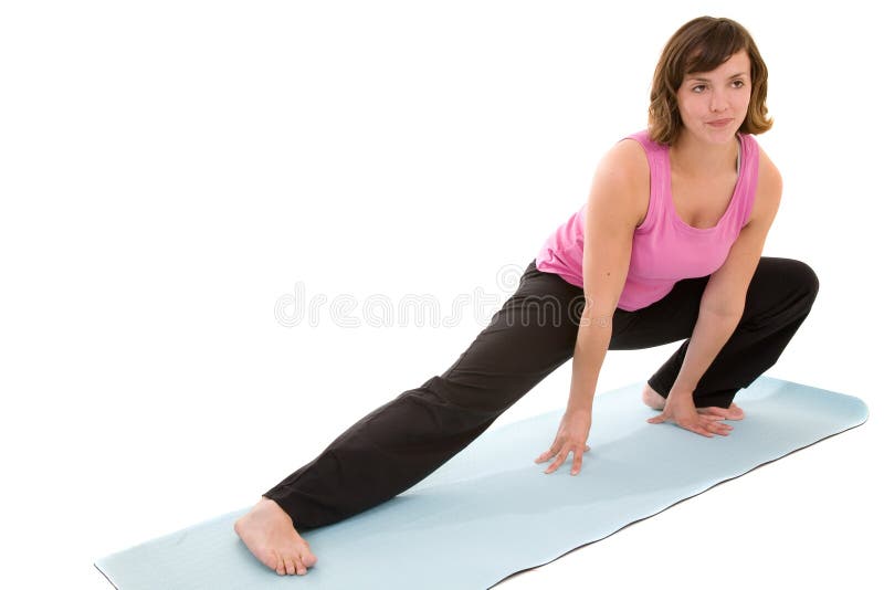 Estiramento do Triceps imagem de stock. Imagem de esporte - 2463957