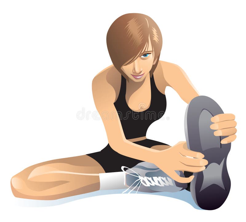 Estiramiento Ilustraciones Stock, Vectores, Y Clipart – (41,167 ...