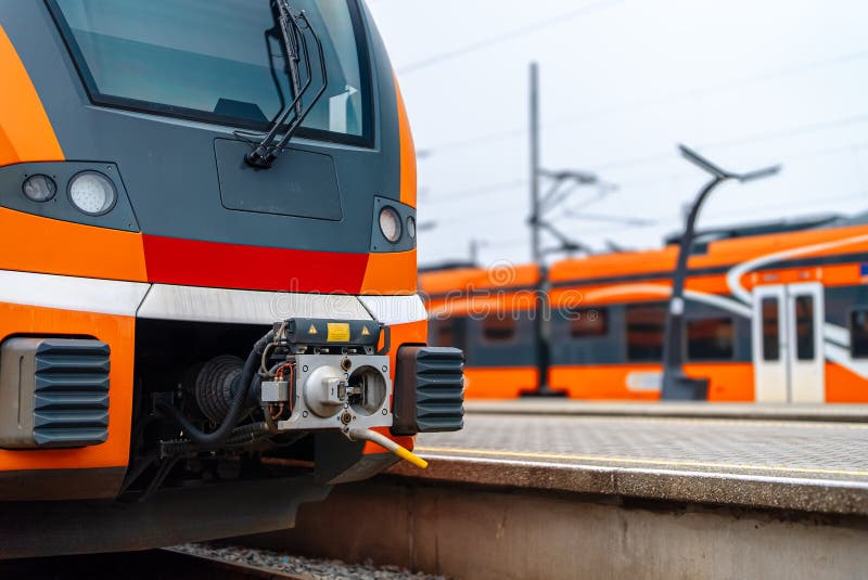 Estonian Modern National Rail Transport Editorial Image - Image of cosy ...