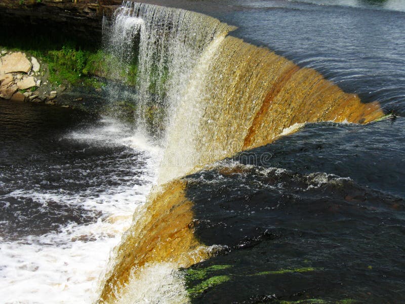 Estonian waterfalls stock image. Image of flowing, flow - 10419025