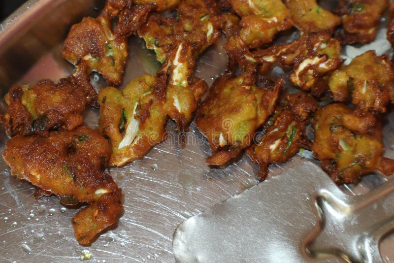 Estos Son Deliciosos Pakode Foto de archivo - Imagen de carne, mariscos ...