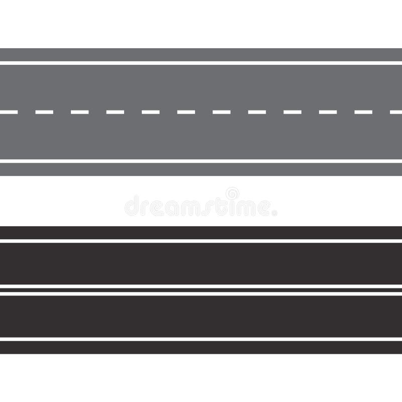 Estradas Retas Sem Emenda Rua Infinita Do Asfalto, Estrada Da Vista ...