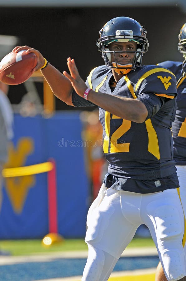 Estratego Geno Smith De WVU Foto Editorial - Imagem de alpinista, geno ...