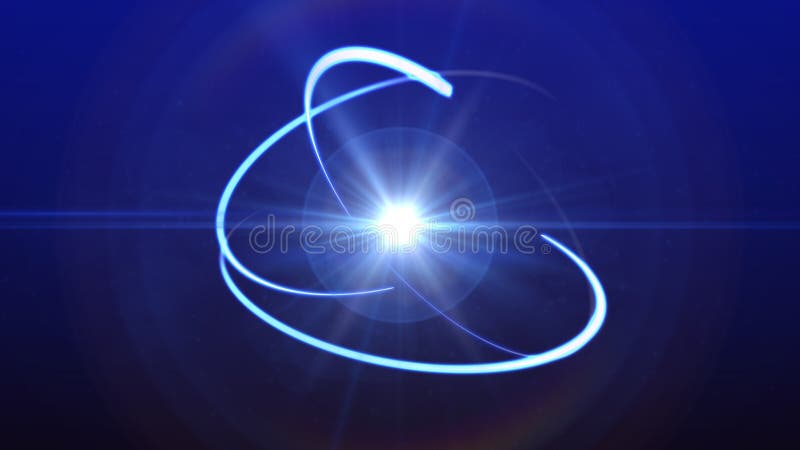 Estratto Del Neutrone Di Orbita Della Molecola Dell'atomo Illustrazione ... Estratto Del Neutrone Di Orbita Della Molecola Dell'atomo Illustrazione ...
