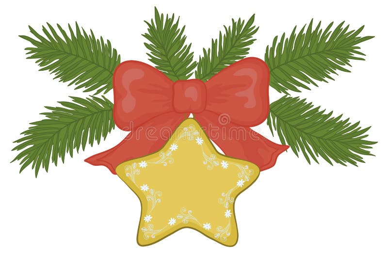 Estrela do Natal ilustração do vetor. Ilustração de projeto - 21582174