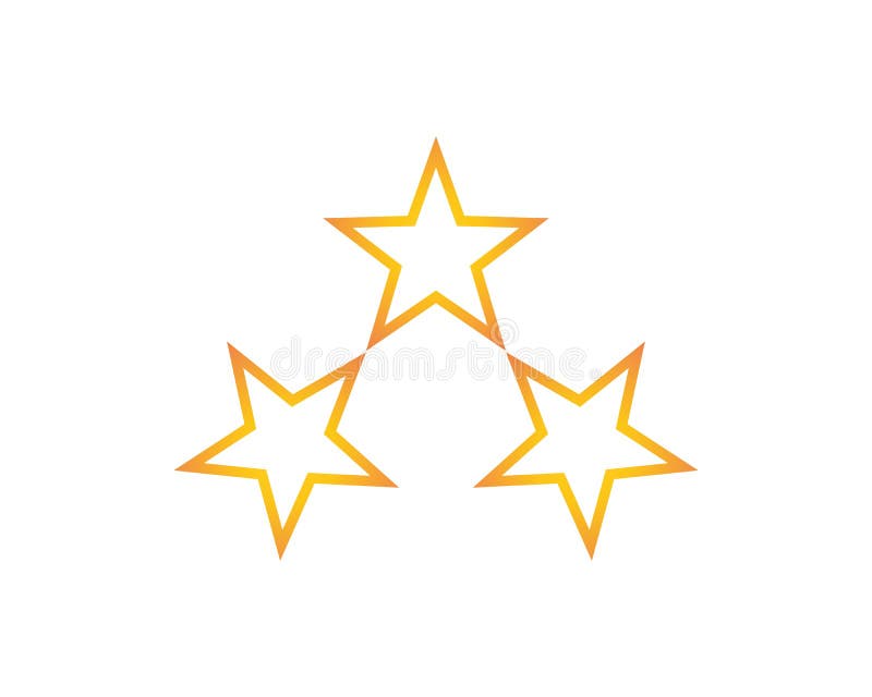 Estrela Logo Template ilustração do vetor. Ilustração de limpo - 117623463