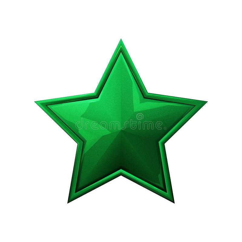 Estrela verde ilustração stock. Ilustração de kremlin - 4995538