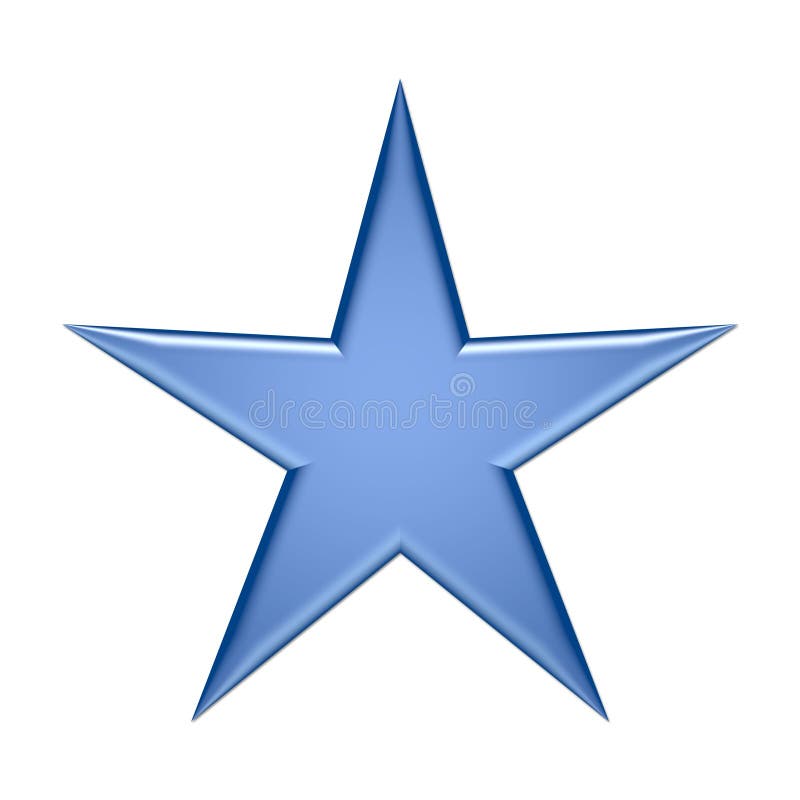 Estrella azul abstracta stock de ilustración. Ilustración de viga ...