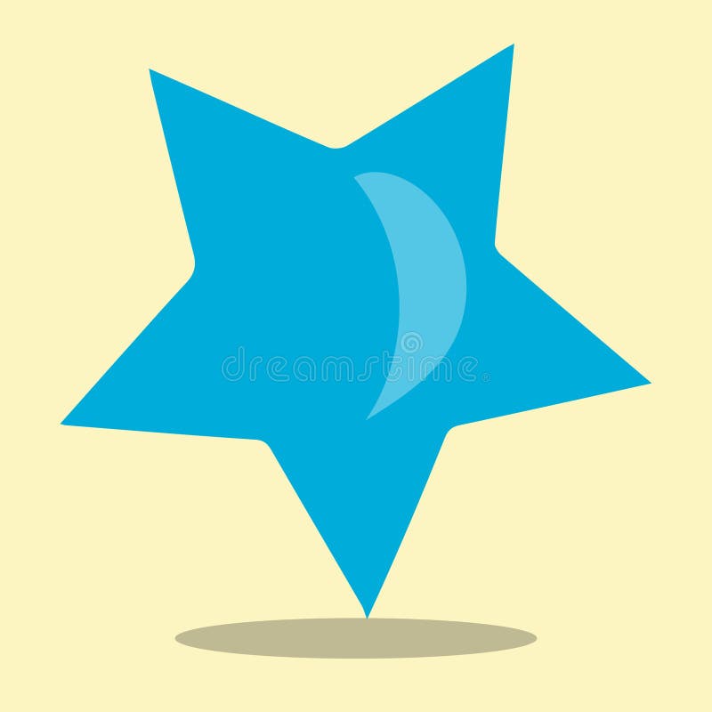 Estrella Azul Superhéroe 12 Ilustración del Vector - Ilustración de ...