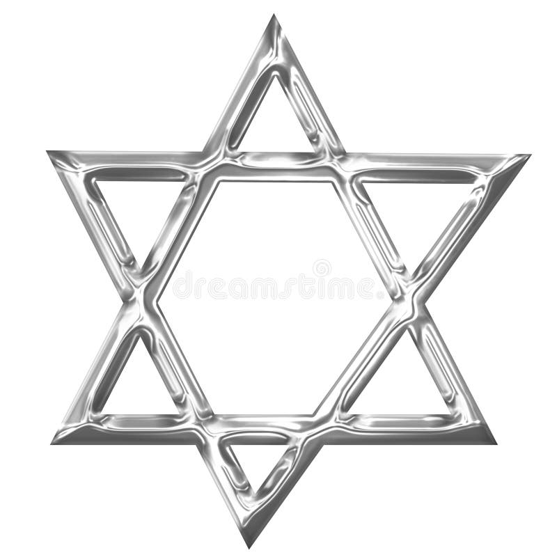 Estrella de David stock de ilustración. Ilustración de dorado - 29629386