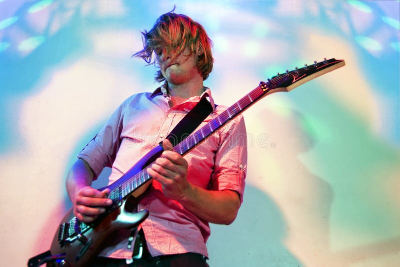Estrella de Rock foto de archivo. Imagen de inclinado - 13086474