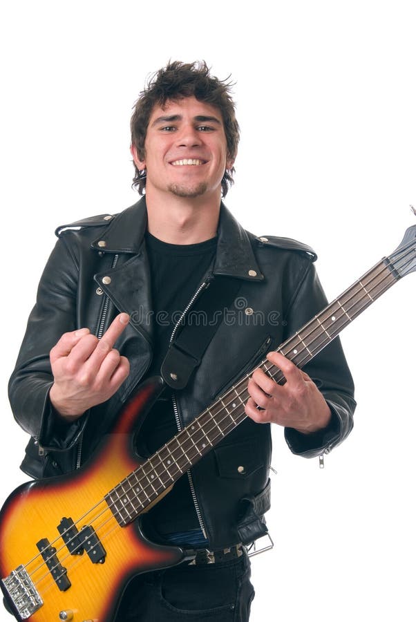 Estrella de Rock foto de archivo. Imagen de persona, adulto - 4128808