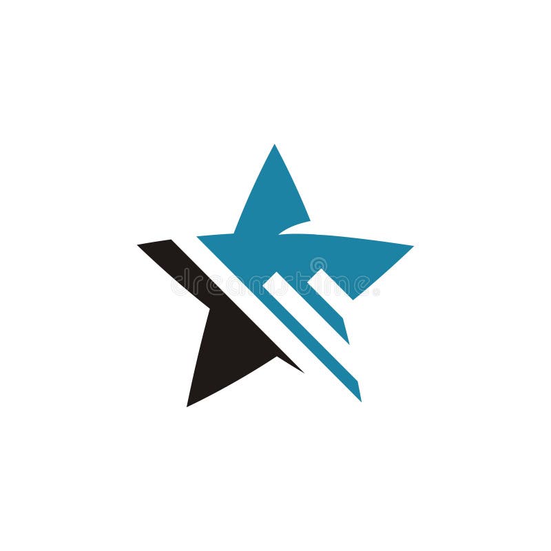 Estrella Logo Design ilustración del vector. Ilustración de grupo ...