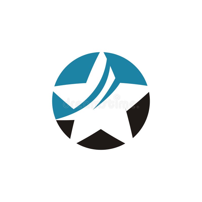 Estrella Logo Design ilustración del vector. Ilustración de extracto ...