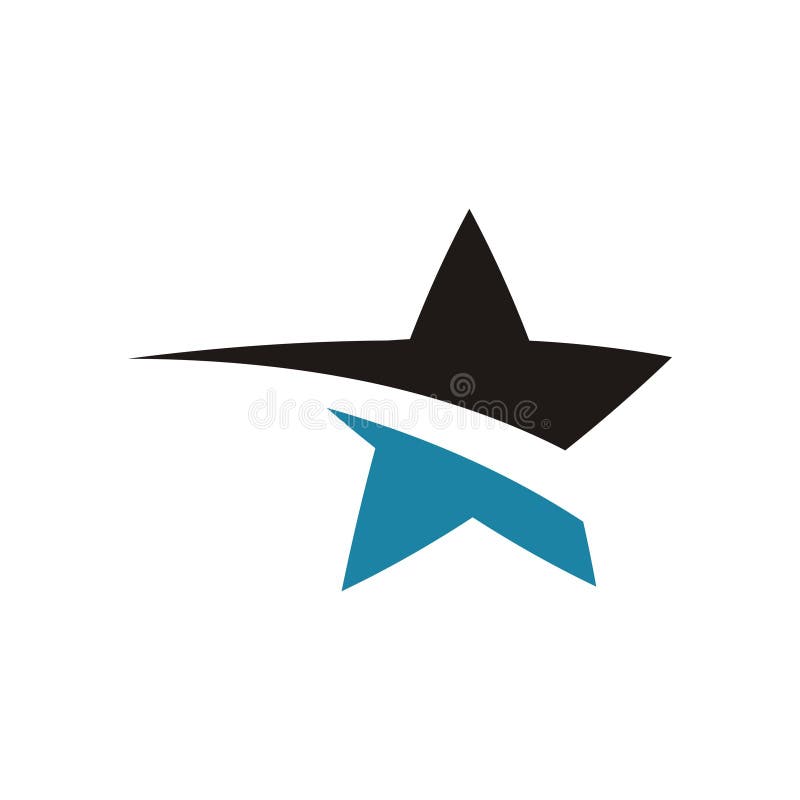 Estrella Logo Design ilustración del vector. Ilustración de grupo ...