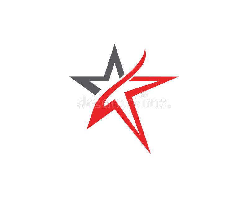 Estrella Logo Template ilustración del vector. Ilustración de ...