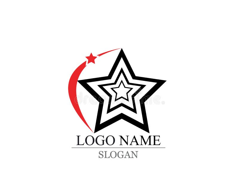 Estrella Logo Template ilustración del vector. Ilustración de limpio ...