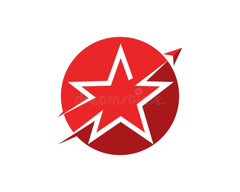 Estrella Logo Template ilustración del vector. Ilustración de muestra ...