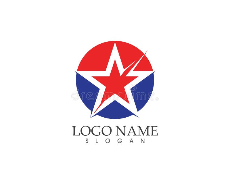 Estrella Logo Template ilustración del vector. Ilustración de marca ...