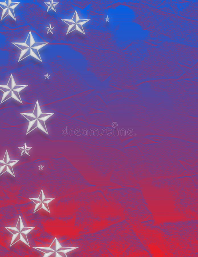 Estrellas rojas y azules stock de ilustración. Ilustración de estrellas ...