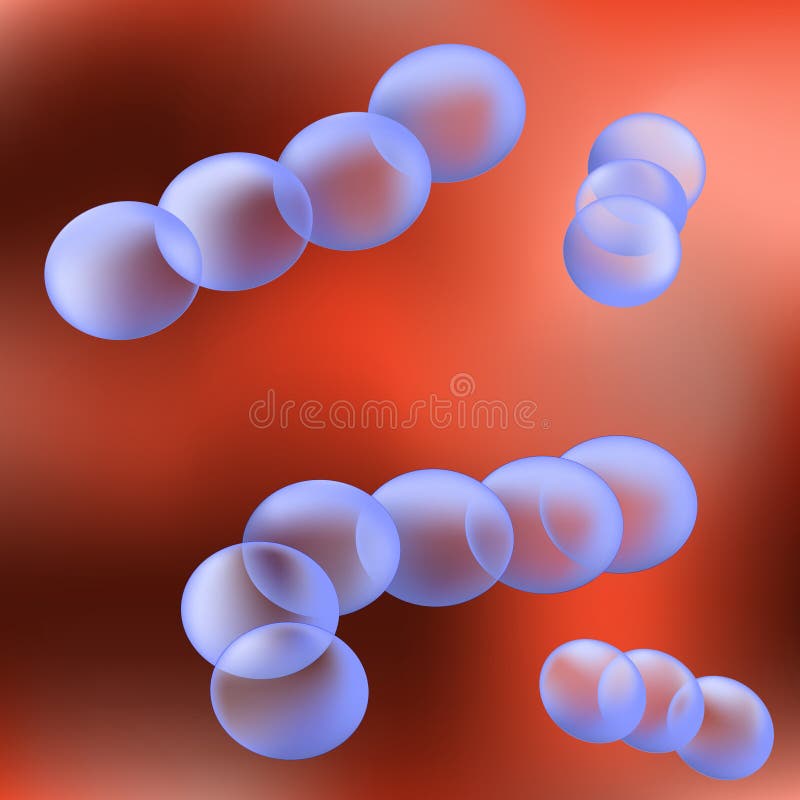 Estreptococo ilustración del vector. Ilustración de salud - 56615249