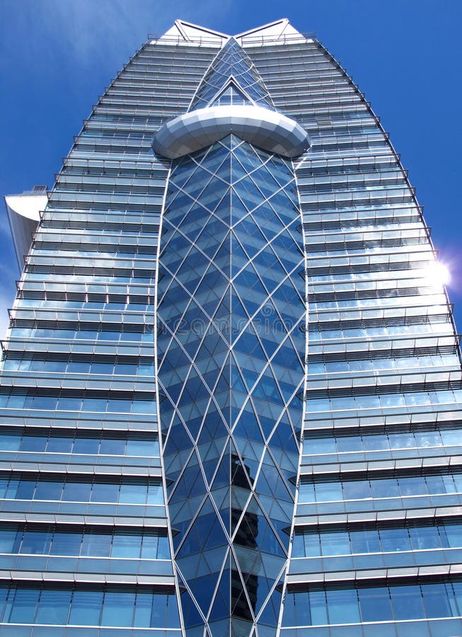 Estructura Del Edificio Moderno Foto de archivo - Imagen de pared ...