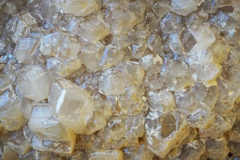 Estructura Del Mineral De La Calcita Foto de archivo - Imagen de calcio ...