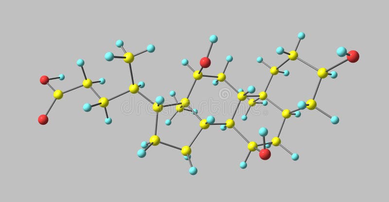 ácido Cólico. ácido Biliar. La Fórmula Química Molecular Es El ácido ...