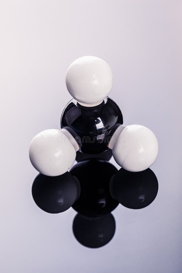 Molécula del metano imagen de archivo. Imagen de ciencia - 7024889