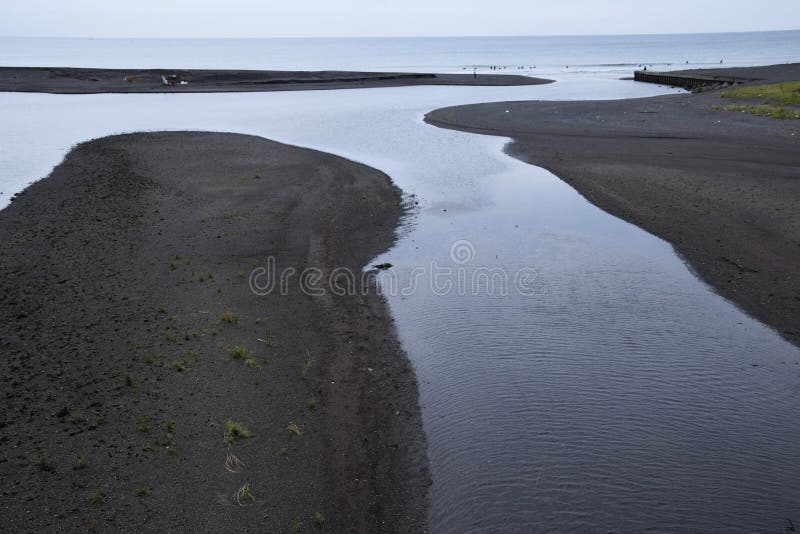 Estuary stock image. Image of called, ocean, flood, global - 101141345