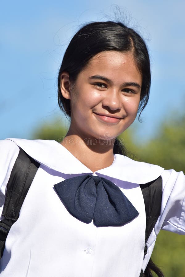 Estudiante De Secundaria De Asia Imagen de archivo - Imagen de ...