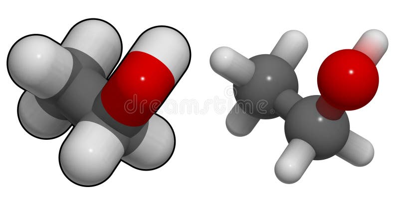 Etanolo Dell'alcool Sulla Lavagna Nella Classe Di Chimica Immagine ...