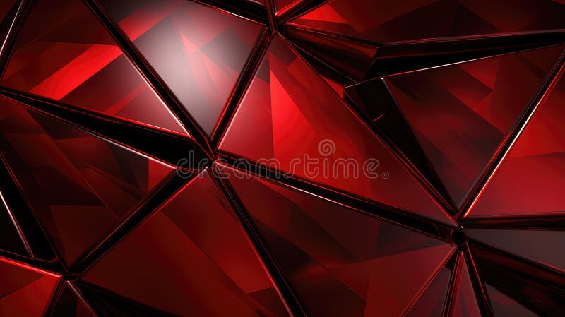Etched Red Chrome Background Stock Illustration - Illustration of shiny ...