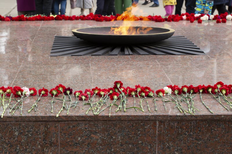 Eternal Flame.Monument To the Memory of the Fallen in World War II ...