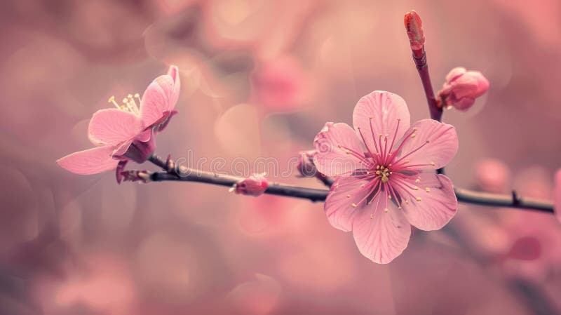 Eternal Hope Symbolized in the Delicate Bloom of a Flower in Spring ...