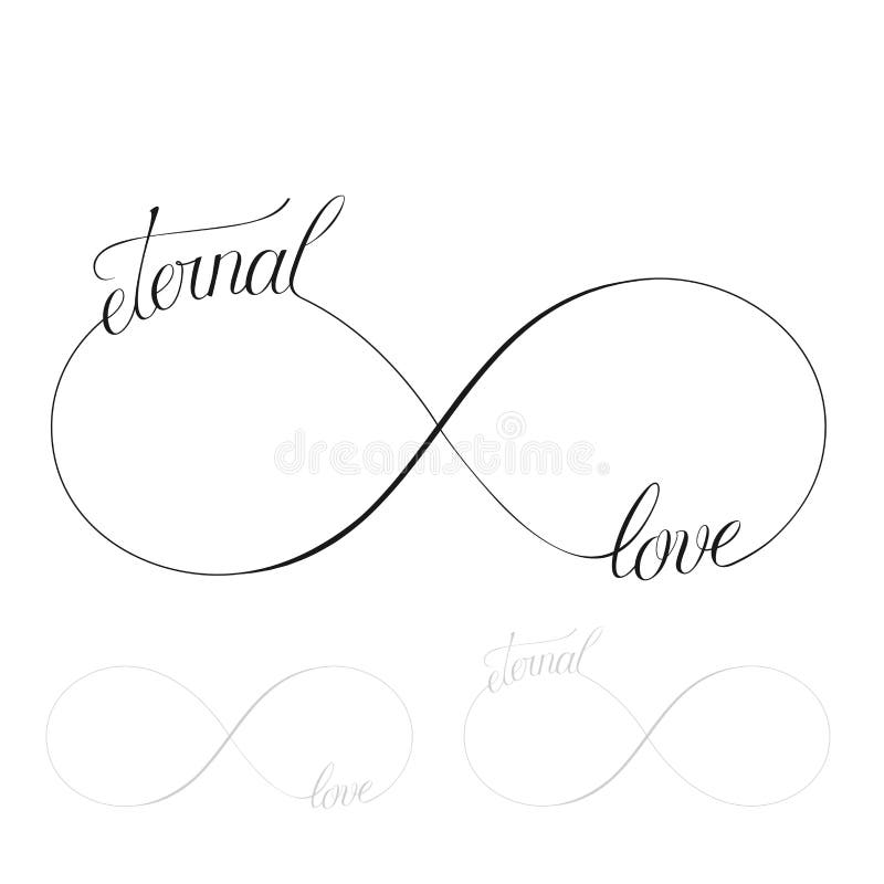 Eternal Love stock vector. Illustration of behavior, abstract - 45827419