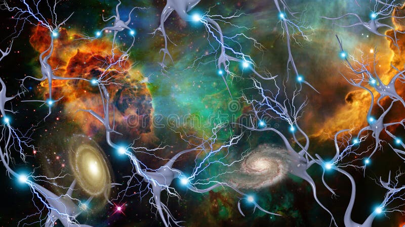 Eternal Mind stock illustration. Illustration of cell - 189158899