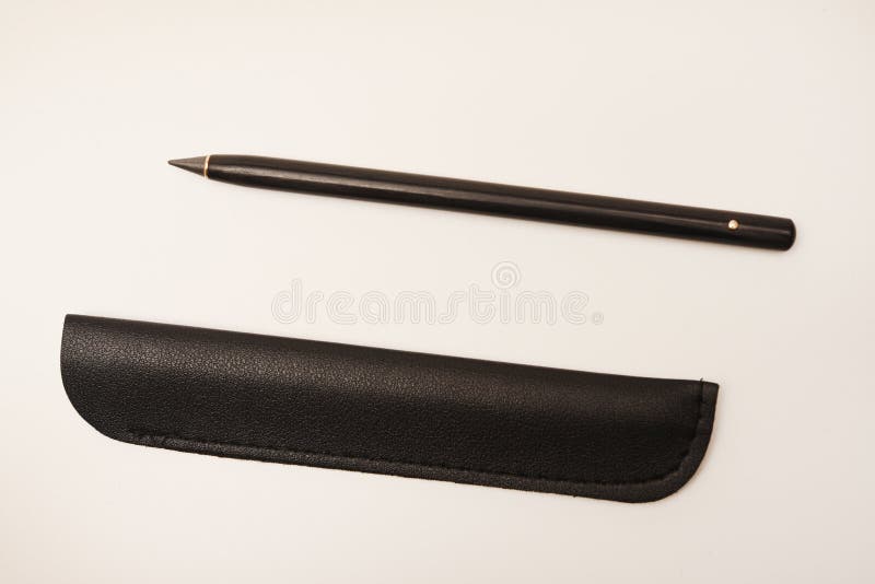 An Eternal Pencil on a White Background. Pencils for Writing Stock ...