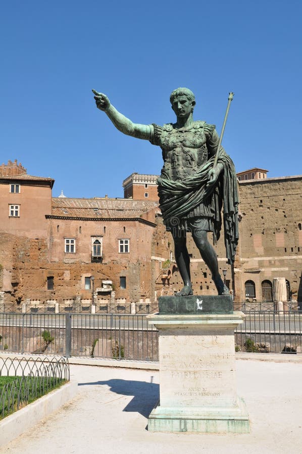 Emperor Titus Statue Rome, Italy Stock Photo - Image of ancient ...