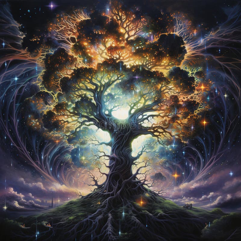 The Eternal Tree of the Void that Connects Everything with Each Other ...
