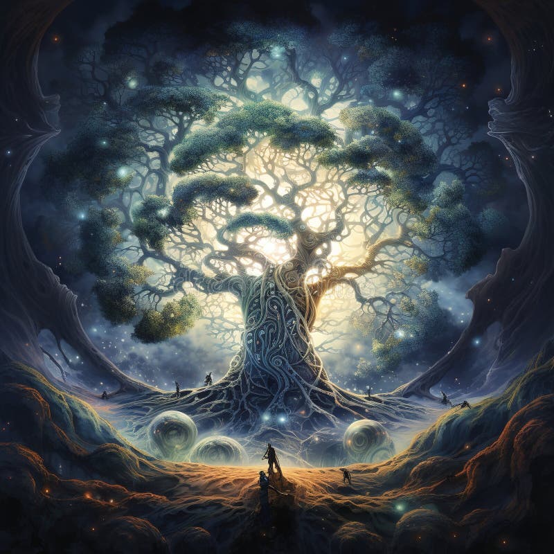 The Eternal Tree of the Void that Connects Everything with Each Other ...